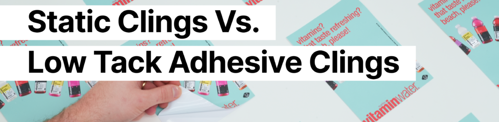 Which Is Better: Static Clings vs Light Adhesive Clings? - Modernistic